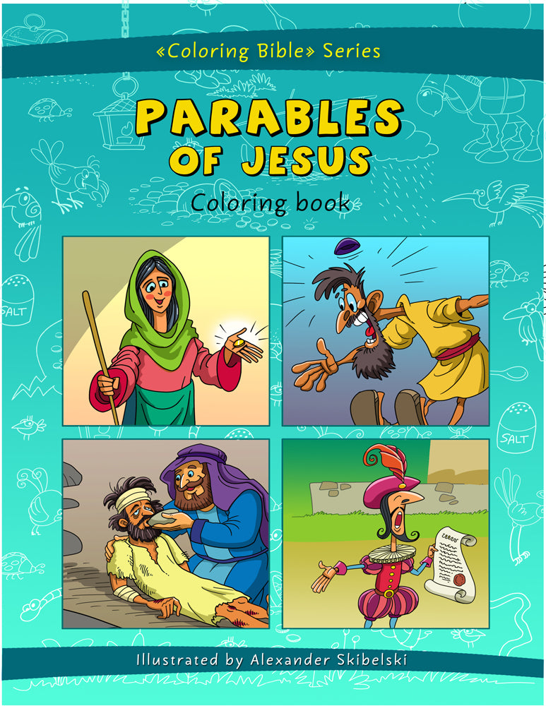 Coloring Book: Parables of Jesus – MyBibleComics